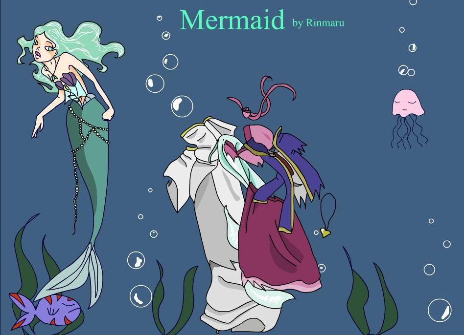 Mermaid Flash Dress up doll by Rinmaru on DeviantArt