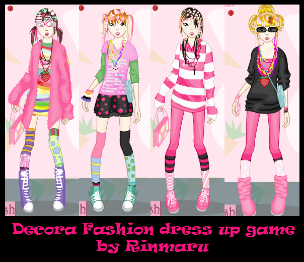 Decora Fashion dress up doll by Rinmaru on DeviantArt