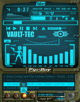 Fallout Pip-Girl 3000 Blue v1 by shadesmaclean on DeviantArt