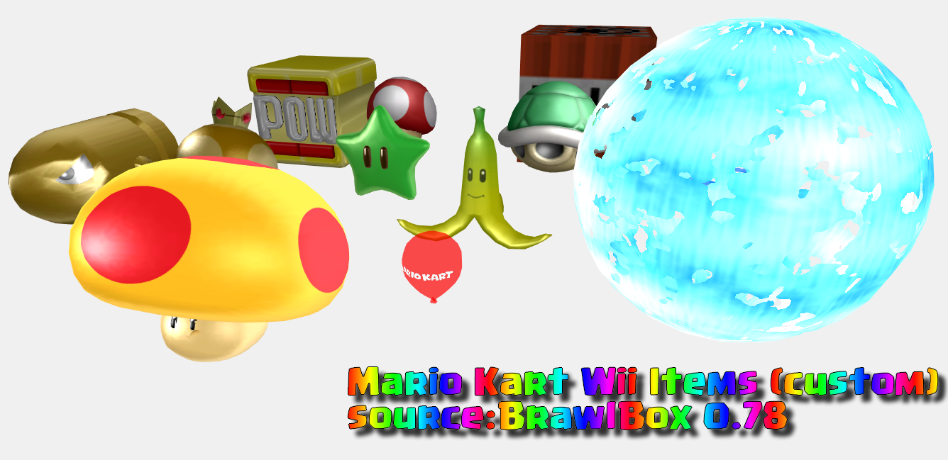 MKWii Custom Items by Tylercret on DeviantArt