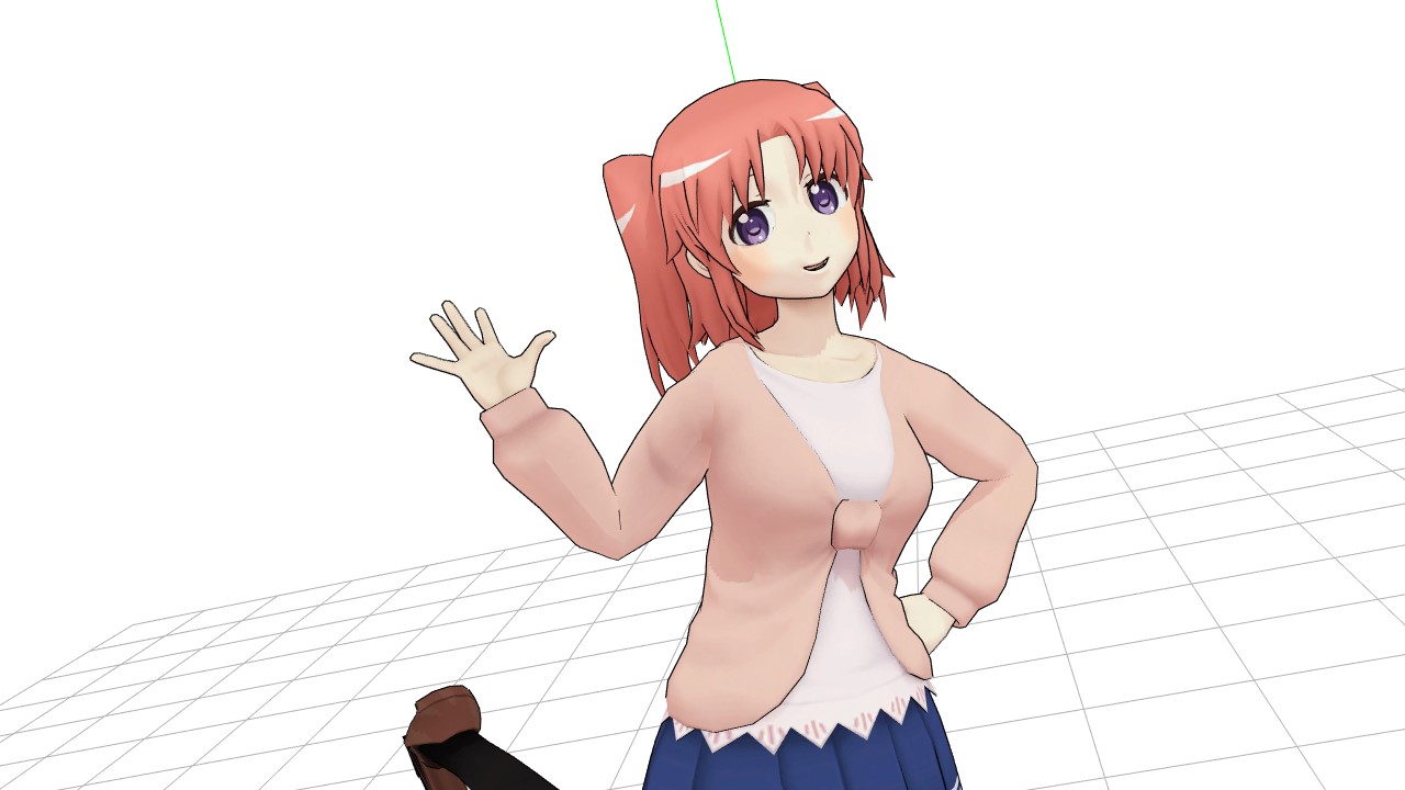 (MMD Model) Kobeni Yonomori Model DL by kappa19-2000 on DeviantArt