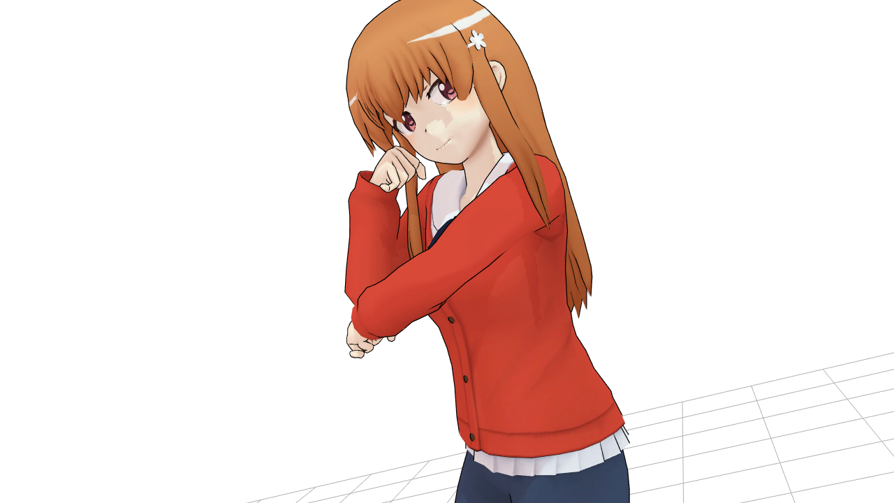 (MMD Model) Benio Yonomori Model DL by kappa19-2000 on DeviantArt