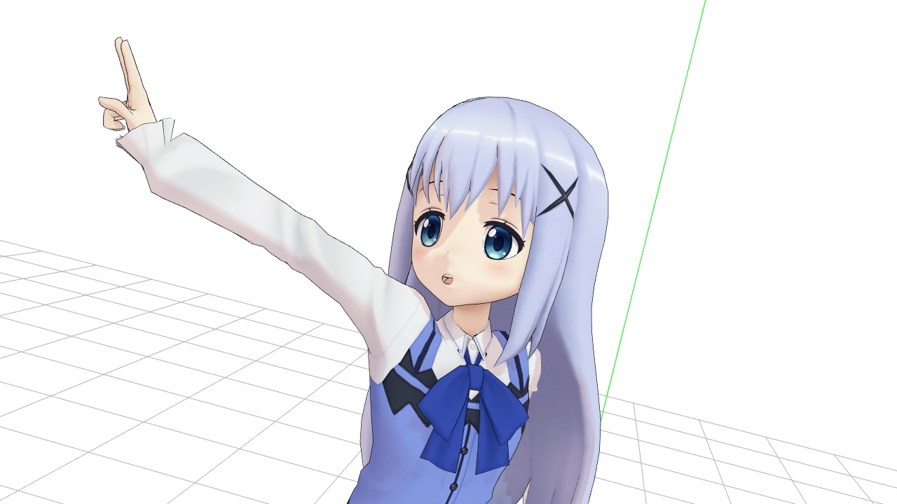 (MMD Model) Chino Kafu Model DL by kappa19-2000 on DeviantArt