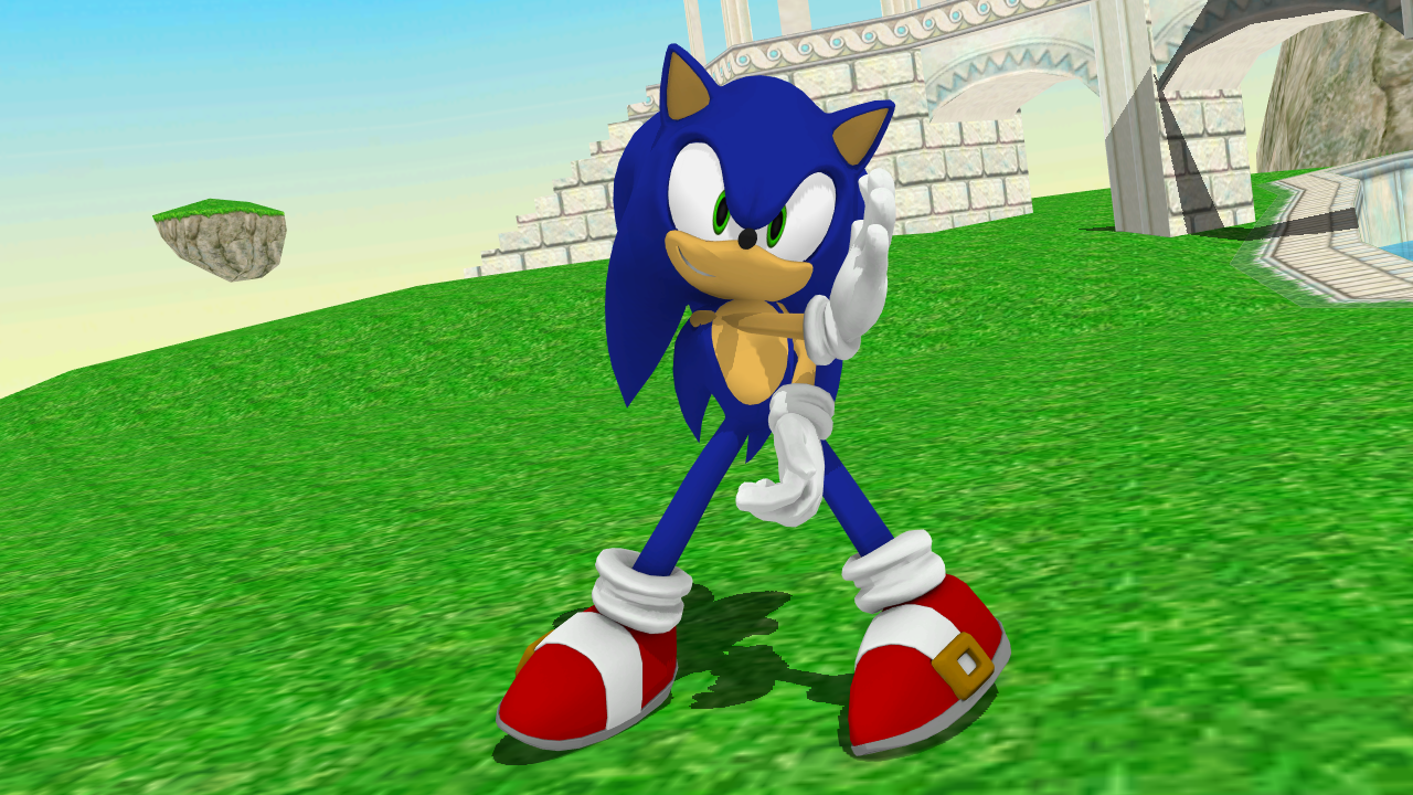 (MMD Model) Sonic the Hedgehog (Sonic Unleashed) by kappa19-2000 on ...