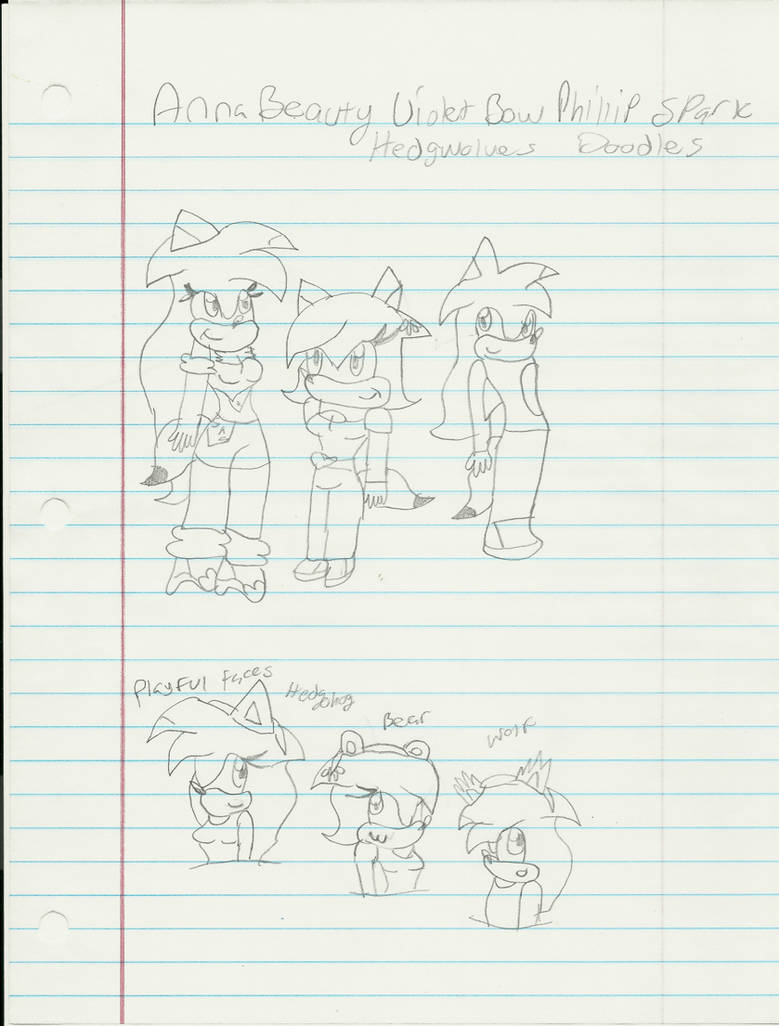 Anna Violet and Phillip Doodles by RosesNPoision on DeviantArt