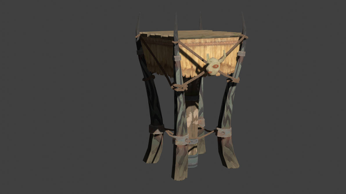 Hilichurl Tower 11 for Blender 2.9 [Download] by Kozyol3D on DeviantArt