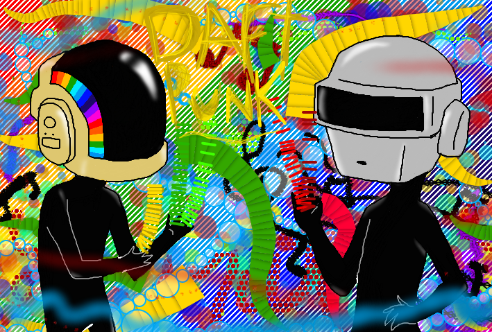 Daft punk by AniiTaRuiz on DeviantArt