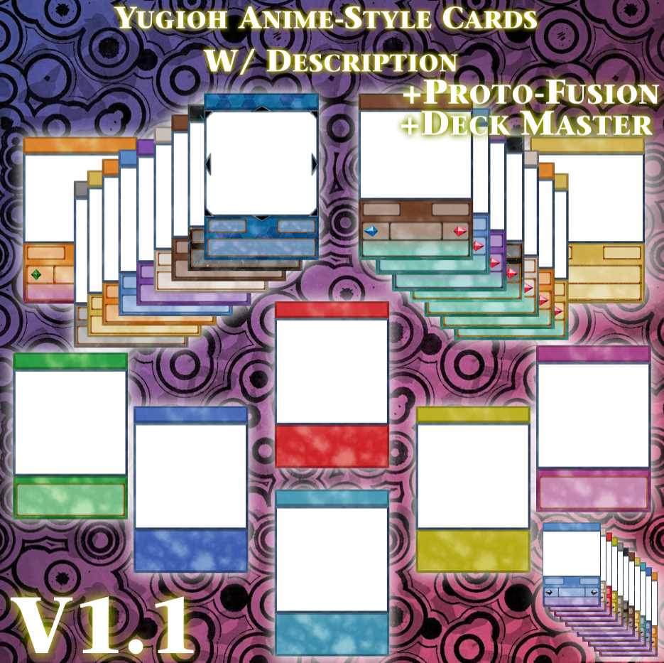 Ygo Anime Style With Description by 9558able on DeviantArt