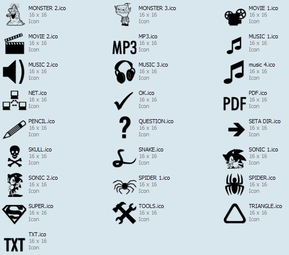Simple Black Icons by Anarkhy on DeviantArt