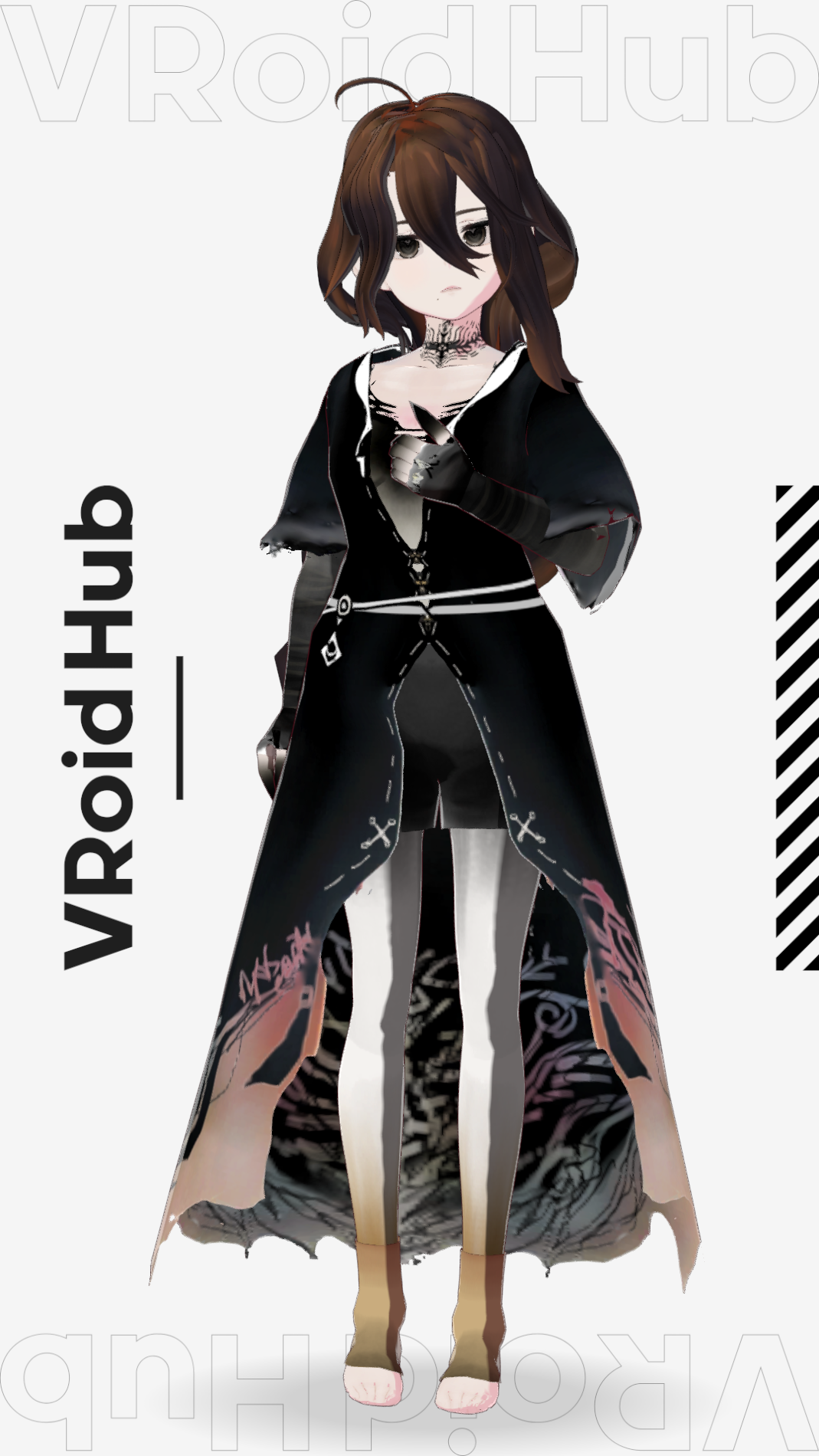 Yami VRoid Model + PMX DL by Jaipakmon on DeviantArt