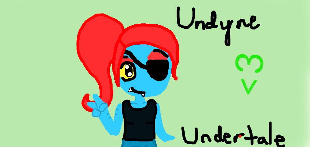 Undyne form UnderTale by Drawing-Nutella on DeviantArt