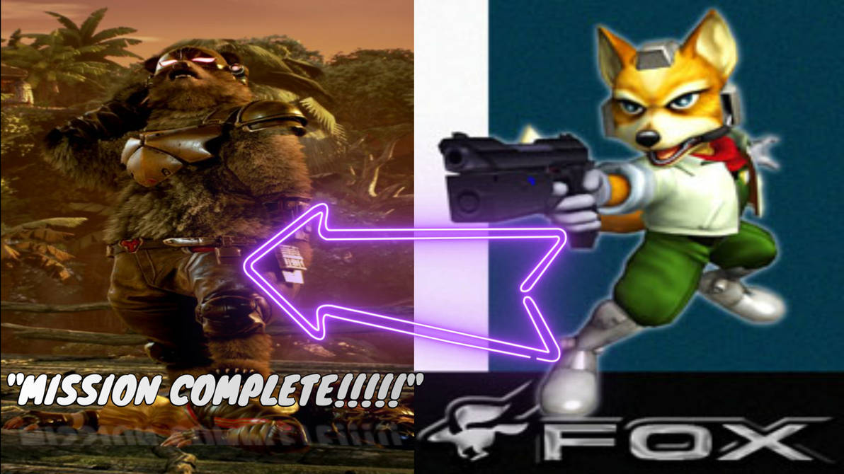 Fox McCloud Melee Voice Mod For Kuma (Tekken 7) by BudderballManiac on ...