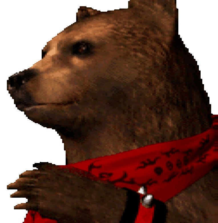 [Requested] Tekken 3 Kuma Character Panel by BudderballManiac on DeviantArt