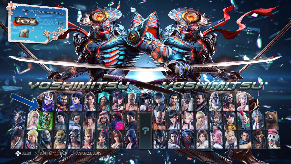Tekken 8 Yoshimitzu UI Pack by BudderballManiac on DeviantArt