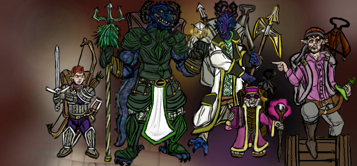 Crusader Roster by cincywriter on DeviantArt