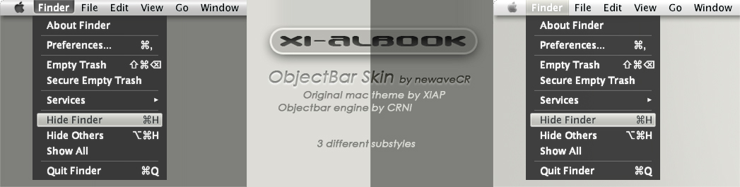 XiAlbook 1.0 Objectbar Skin by NewaveCR on DeviantArt