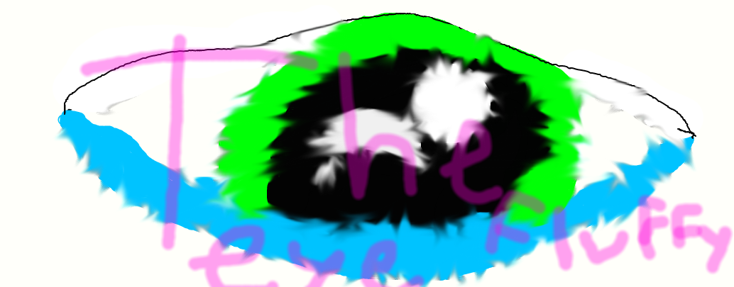 the fluffy eye by redfang2121 on DeviantArt