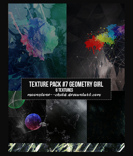 Texture Pack #7 Geometry Girl by honeydewplum on DeviantArt
