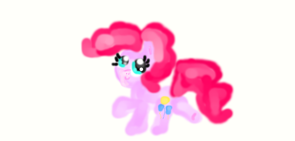 Prancing,pink,pony by pinkie41 on DeviantArt