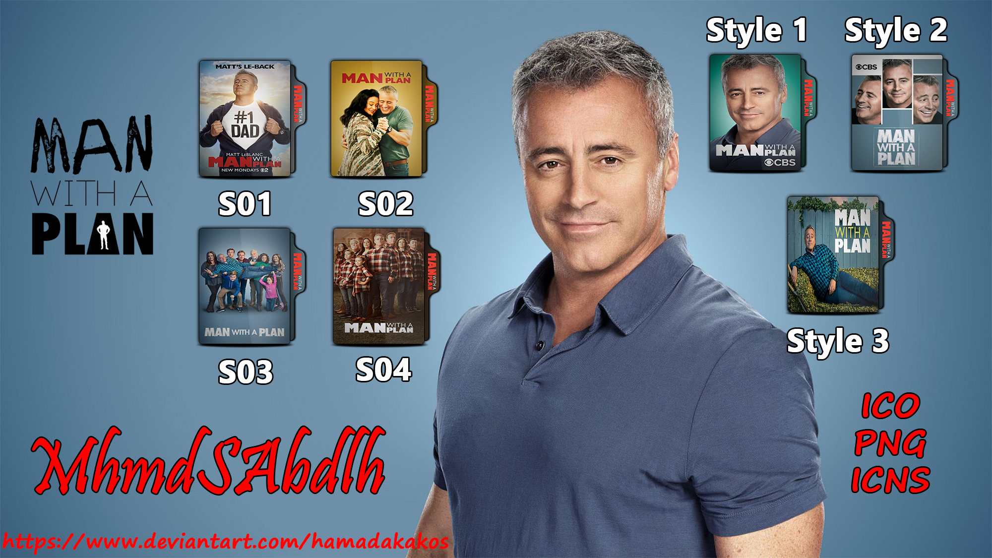 Man with a plan [2016-2020] series icon folder by hamadakakos on DeviantArt