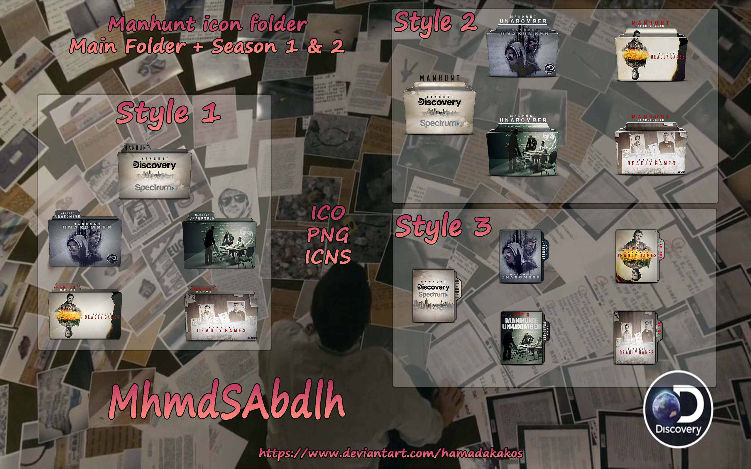 Manhunt [2017-] series icon folder by hamadakakos on DeviantArt