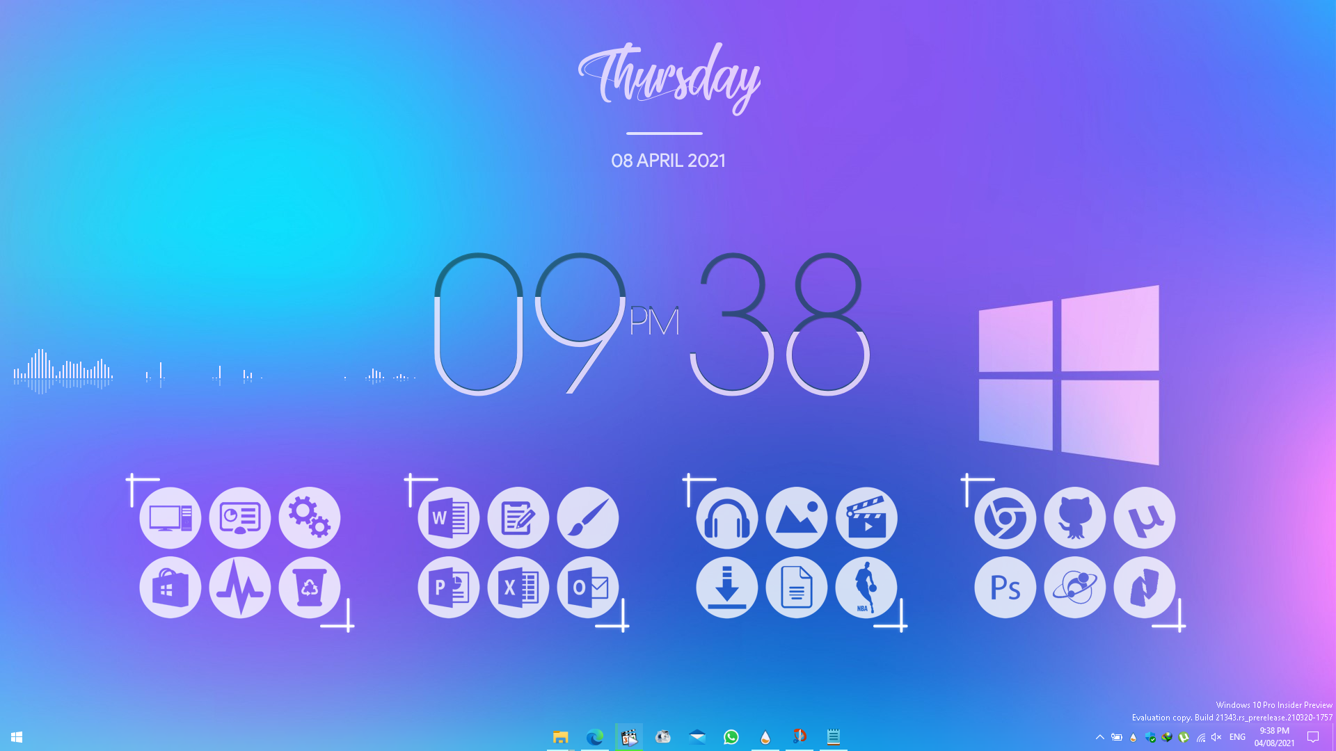 Whity rainmeter theme v3.0 for windows by hamadakakos on DeviantArt