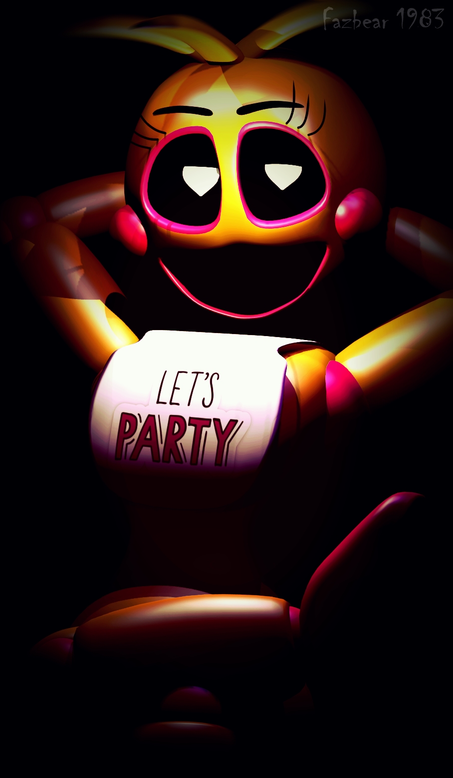 Stylised Toy Chica Blender By Fnafcontinued On Deviantart