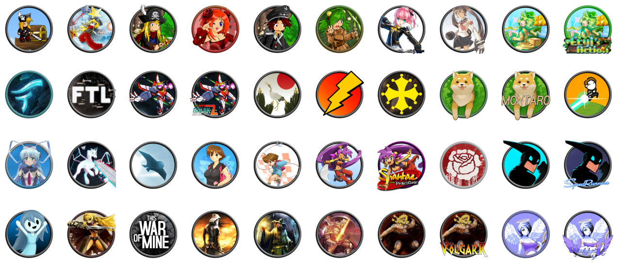 Indie Game Icons by kossza on DeviantArt