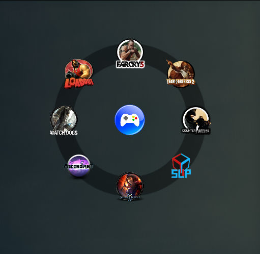 Radial Launcher Menu by themagnumizer on DeviantArt