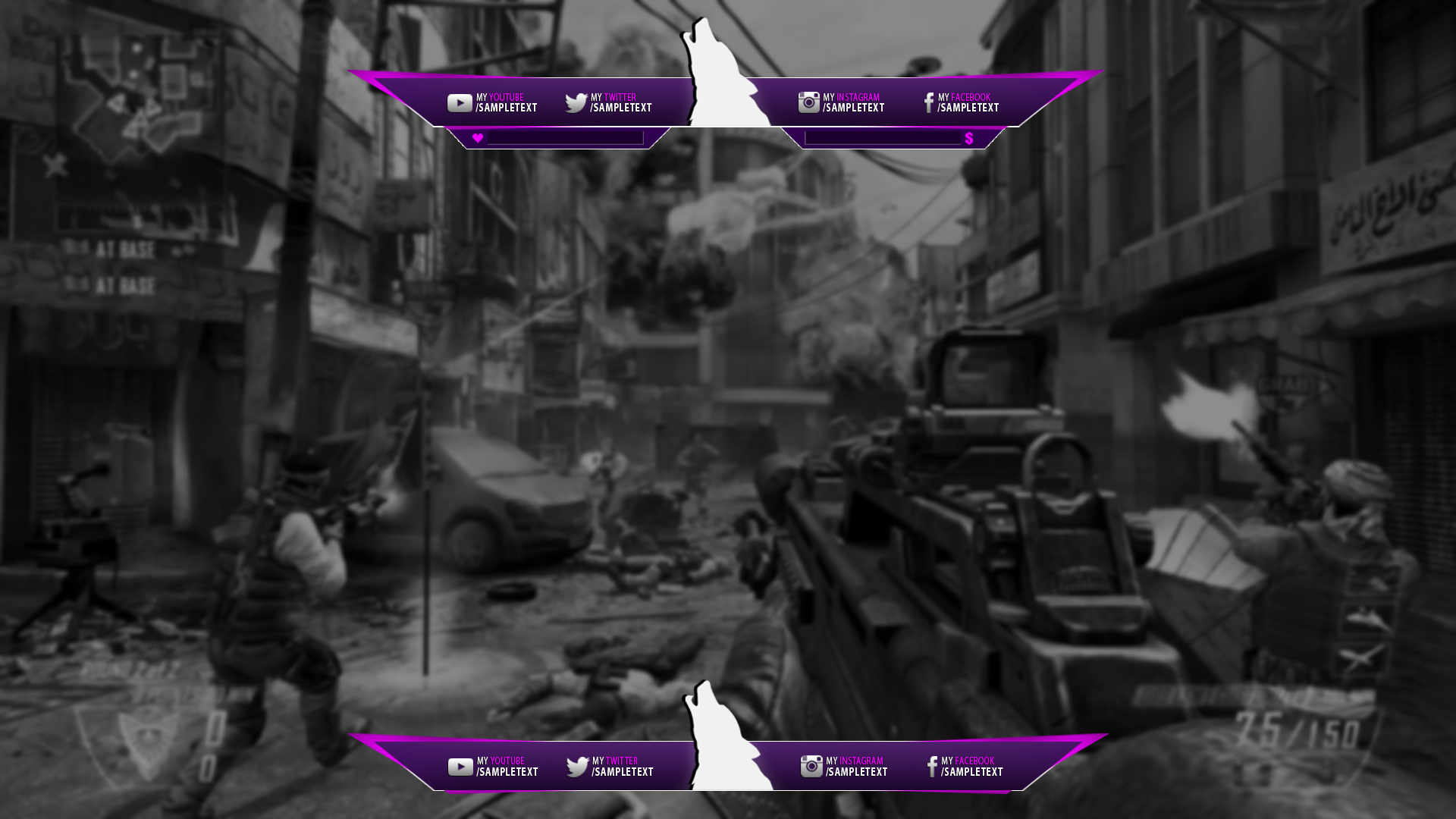 Free stream overlay #4 by Syrdni on DeviantArt