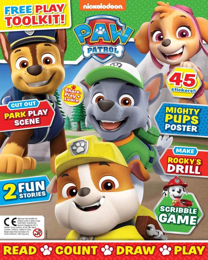 PAW Patrol Magazine Issue 81 by samsulyusuf on DeviantArt