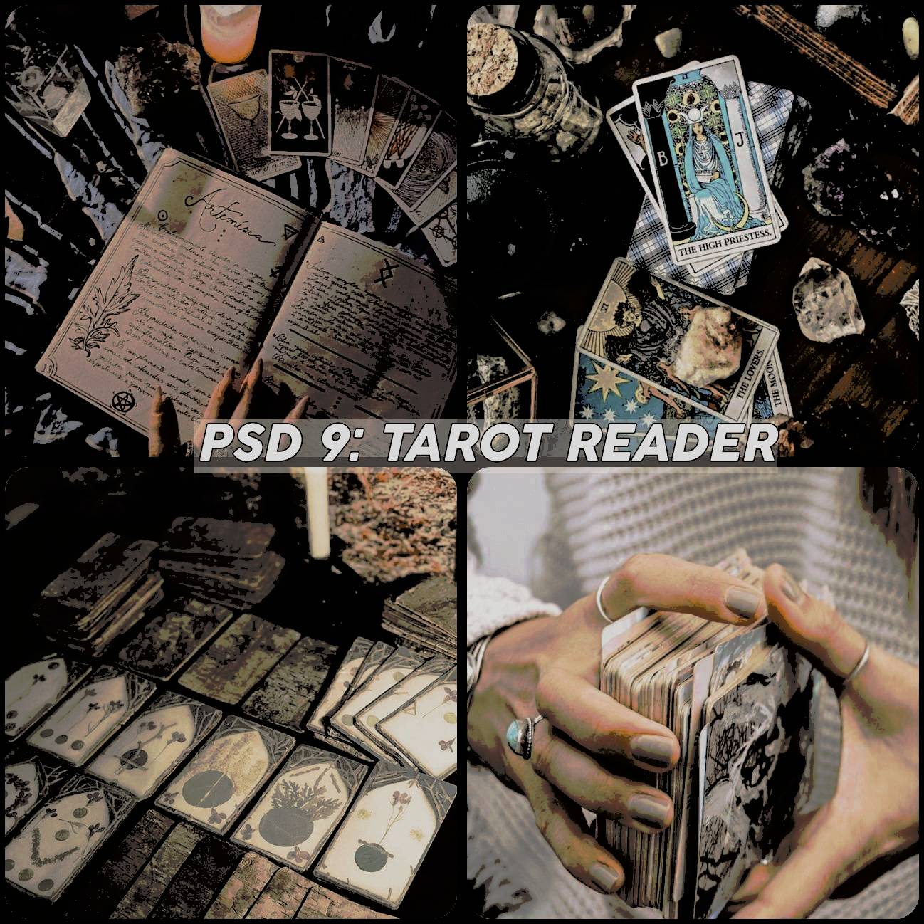 PSD 9: TAROT READER by Senatustrojus on DeviantArt