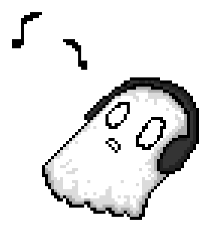 Napstablook by PopGi on DeviantArt