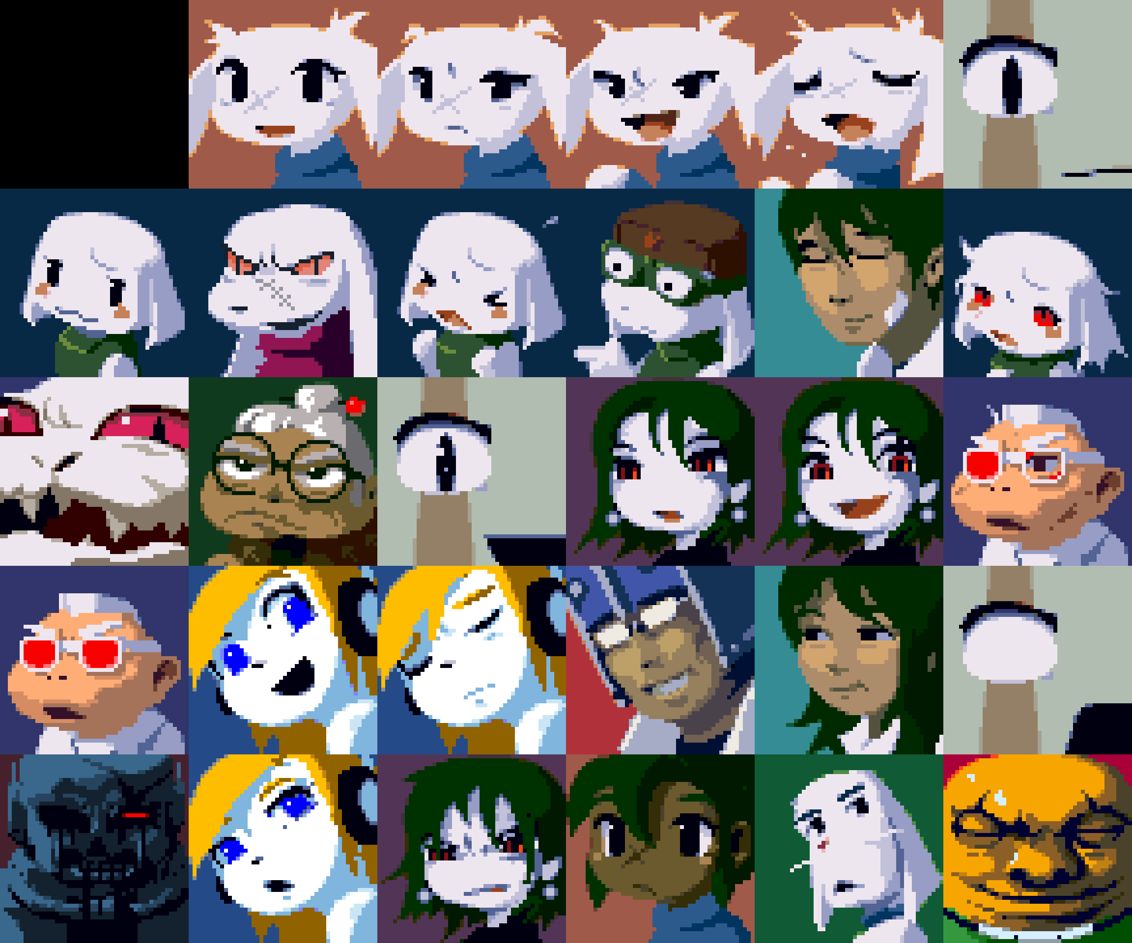 Cave Story Faces by alexanderjt on DeviantArt