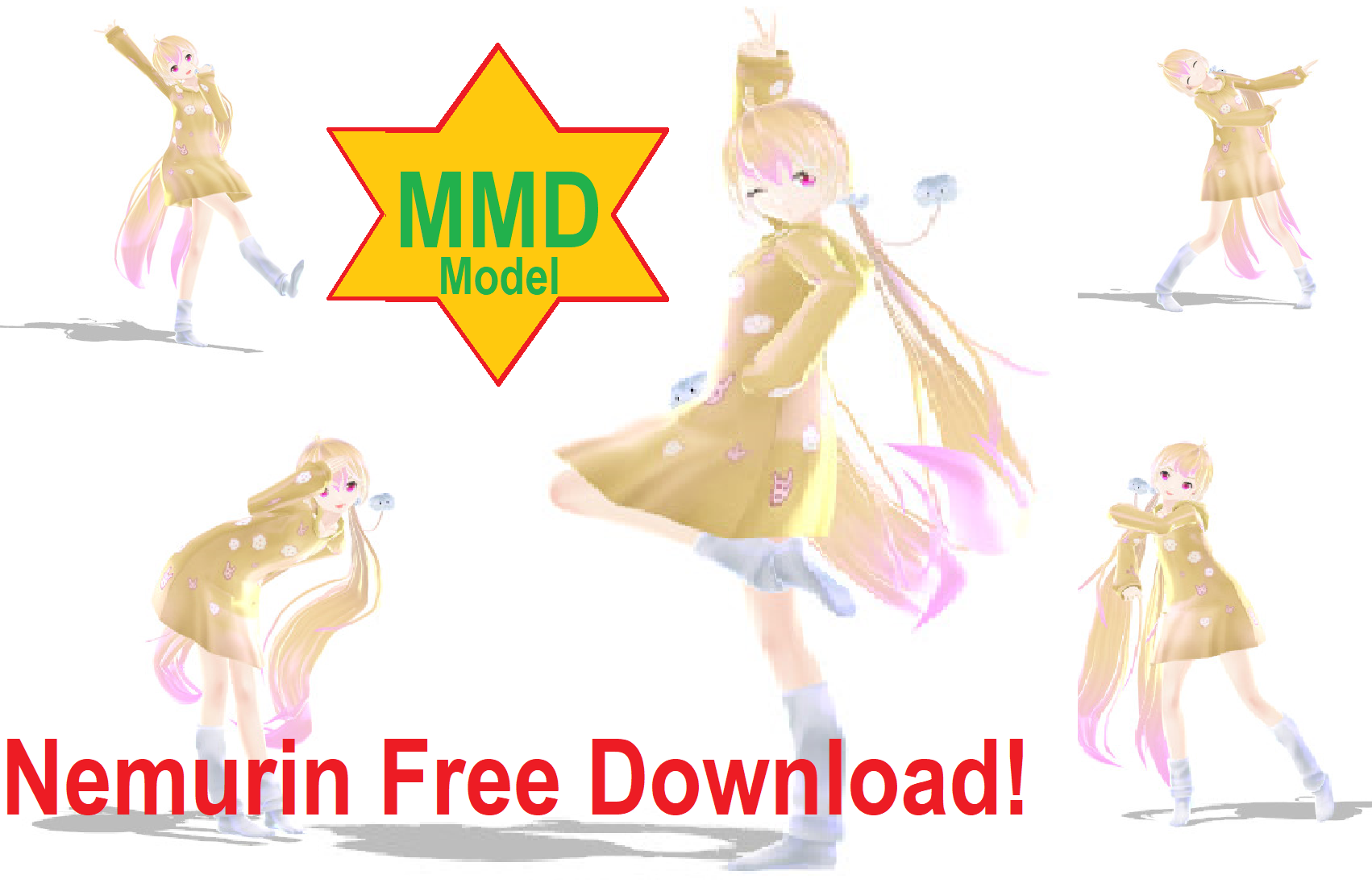 Magical Girl Raising Project: Nemurin [MMD] Model by ShukeleleArt on ...