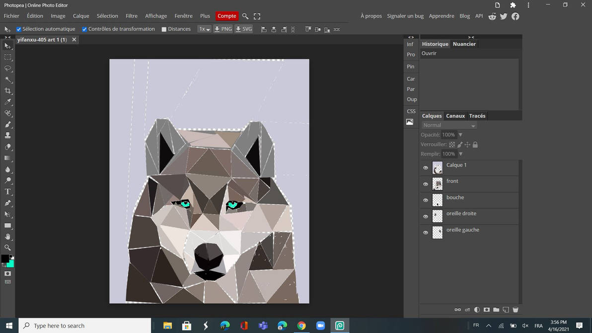 Low poly wolf art by yifanxu0428 on DeviantArt
