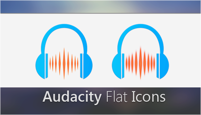 Audacity Flat Icons by Dipasnhu9093 by dipanshu9093 on DeviantArt
