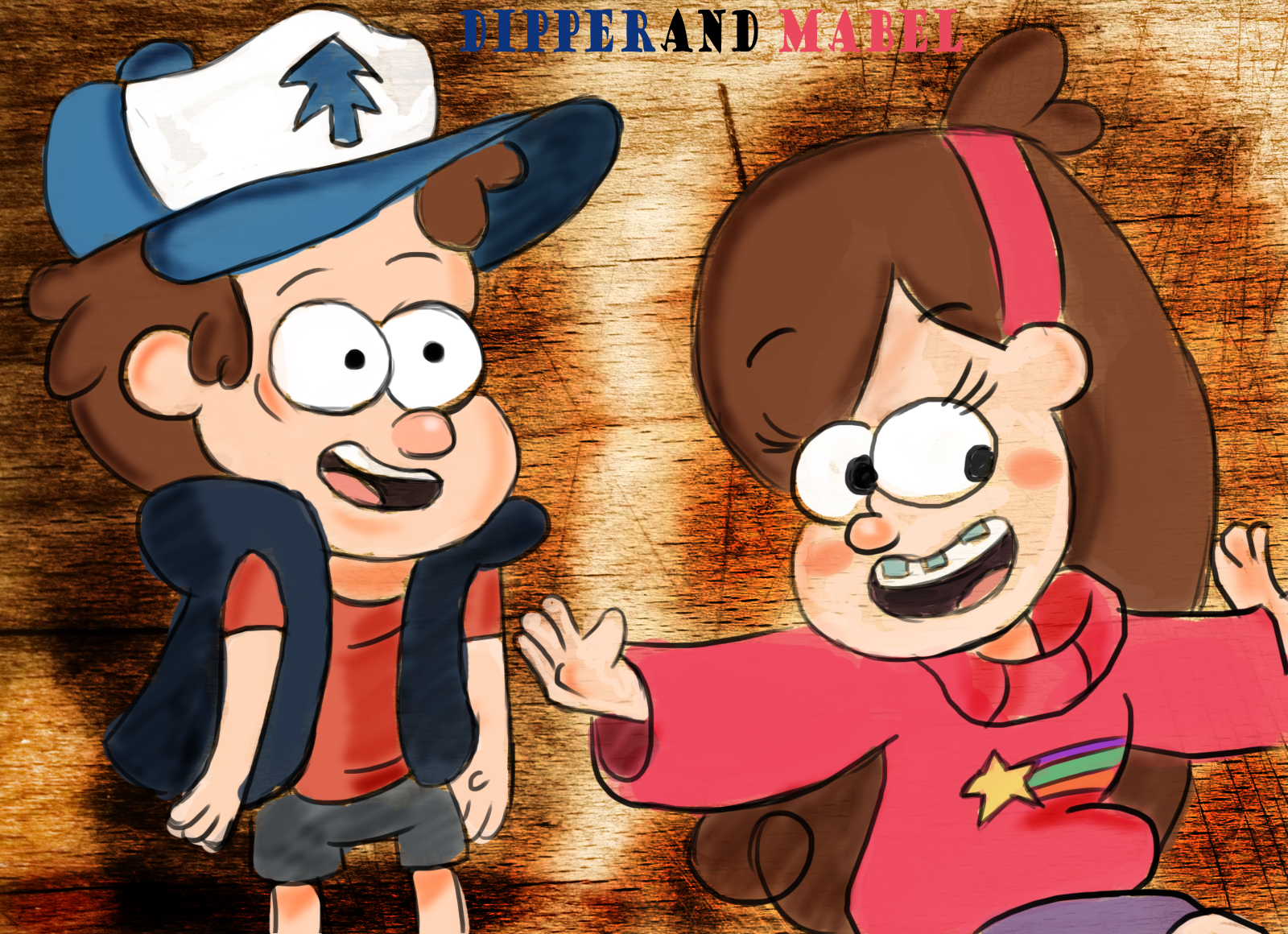 Dipper And Mabel by Doomhound64 on DeviantArt
