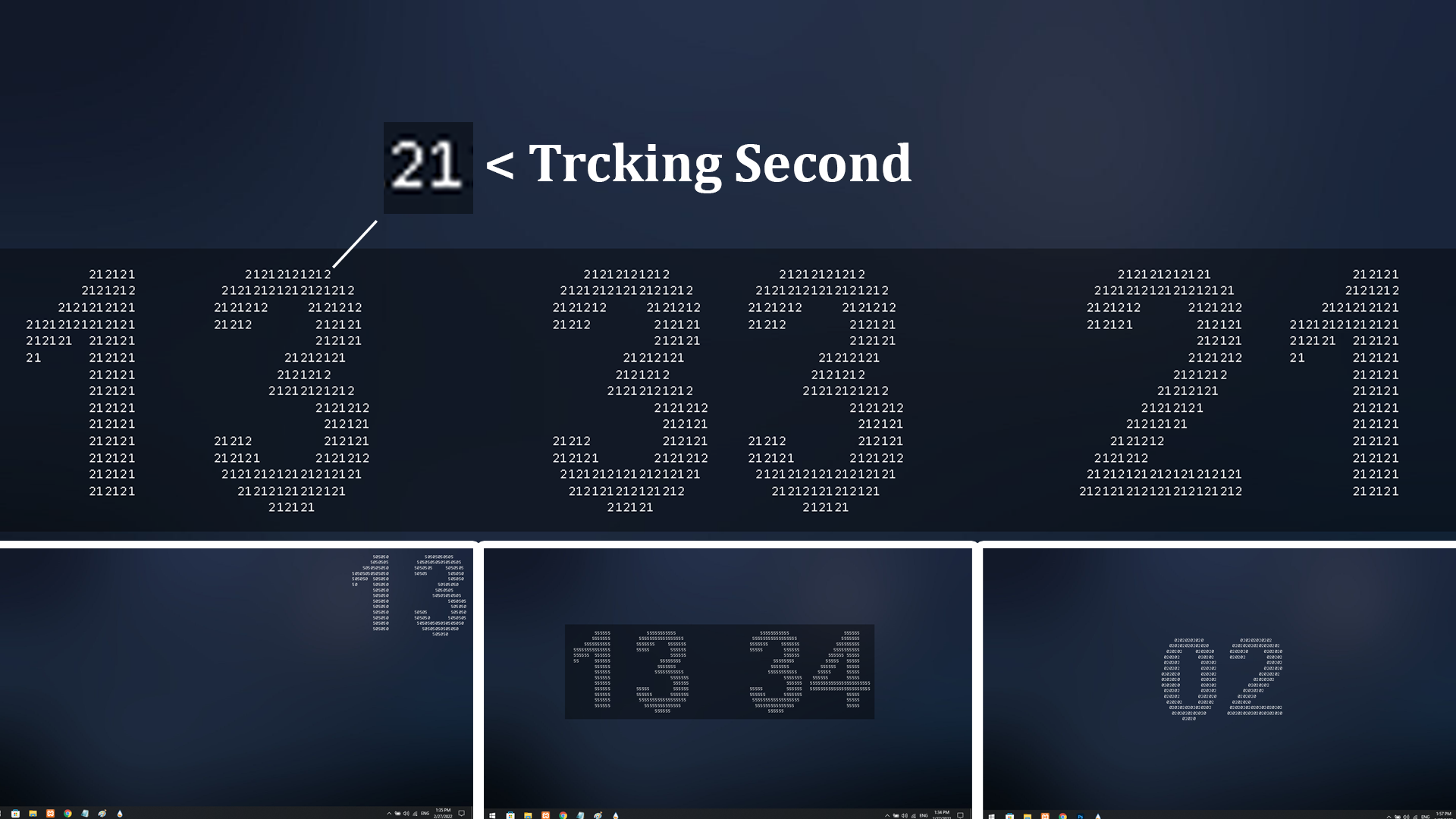 Rainmeter Animated Text That Represent Time by Haz304 on DeviantArt