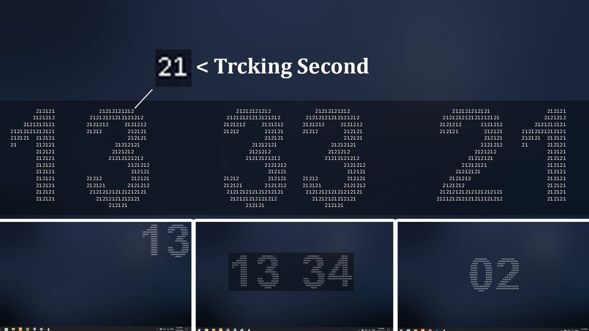 Rainmeter Animated Text That Represent Time by Haz304 on DeviantArt