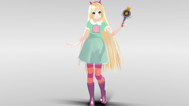 MMD-Star Butterfly REMAKE [DL] by cotttoncandyheart on DeviantArt