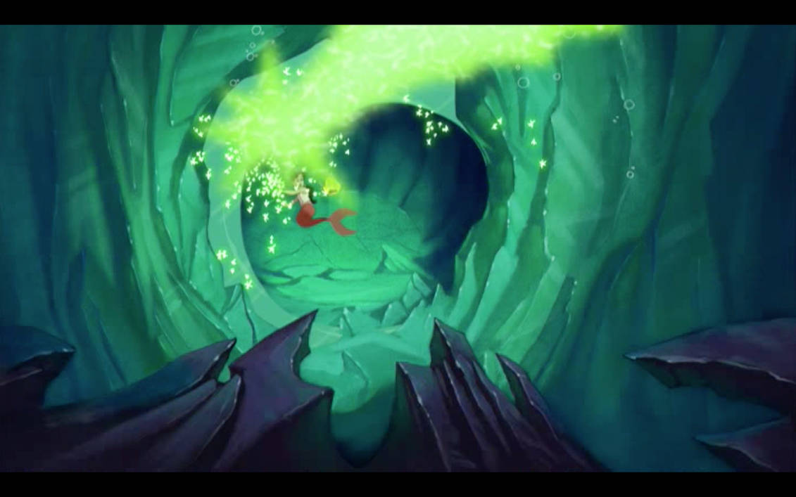 Morgana opens up the Ice Cave by Arielfan90 on DeviantArt