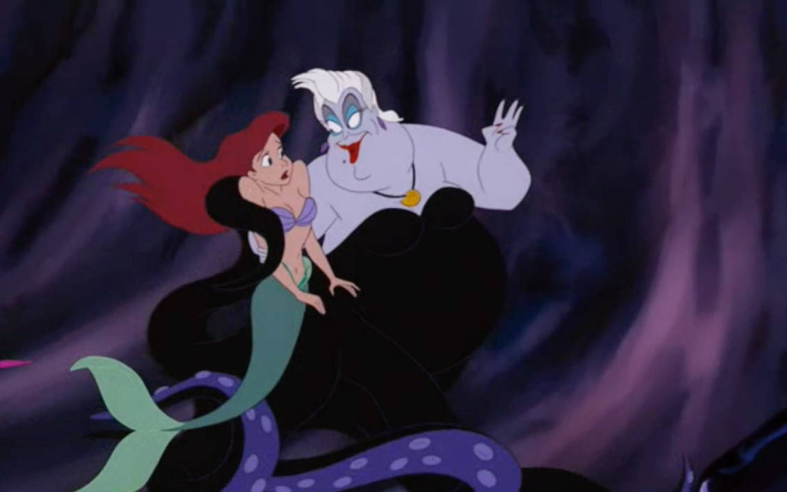 Ursula Discussing The Deal With Ariel By Arielfan90 On Deviantart 3986