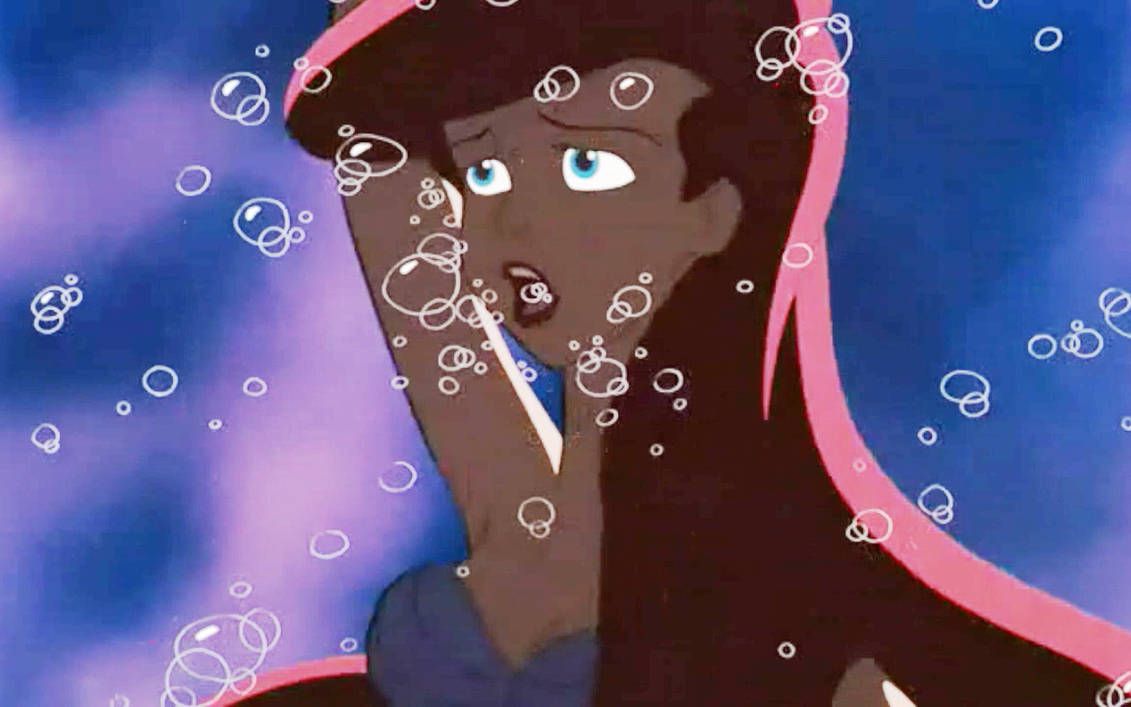 Ariel Breathing In Water Hd Lit Up Slowed Down By Arielfan90 On Deviantart