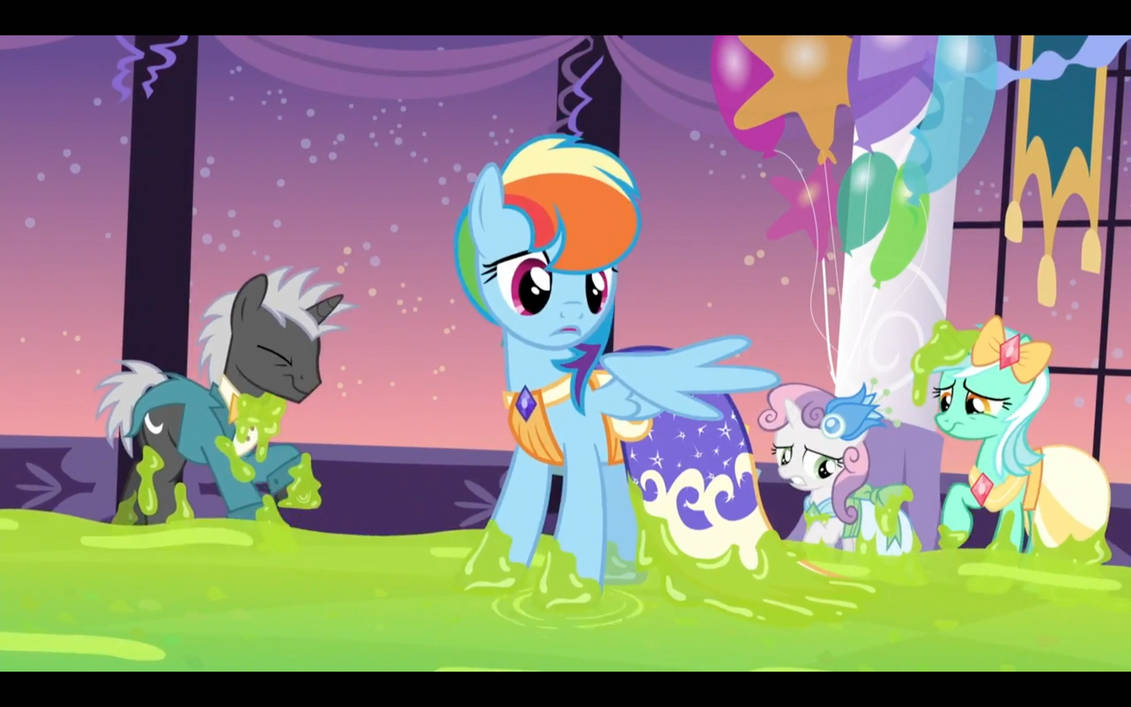 Rainbow Dash stuck in Smooze Ooze by Arielfan90 on DeviantArt