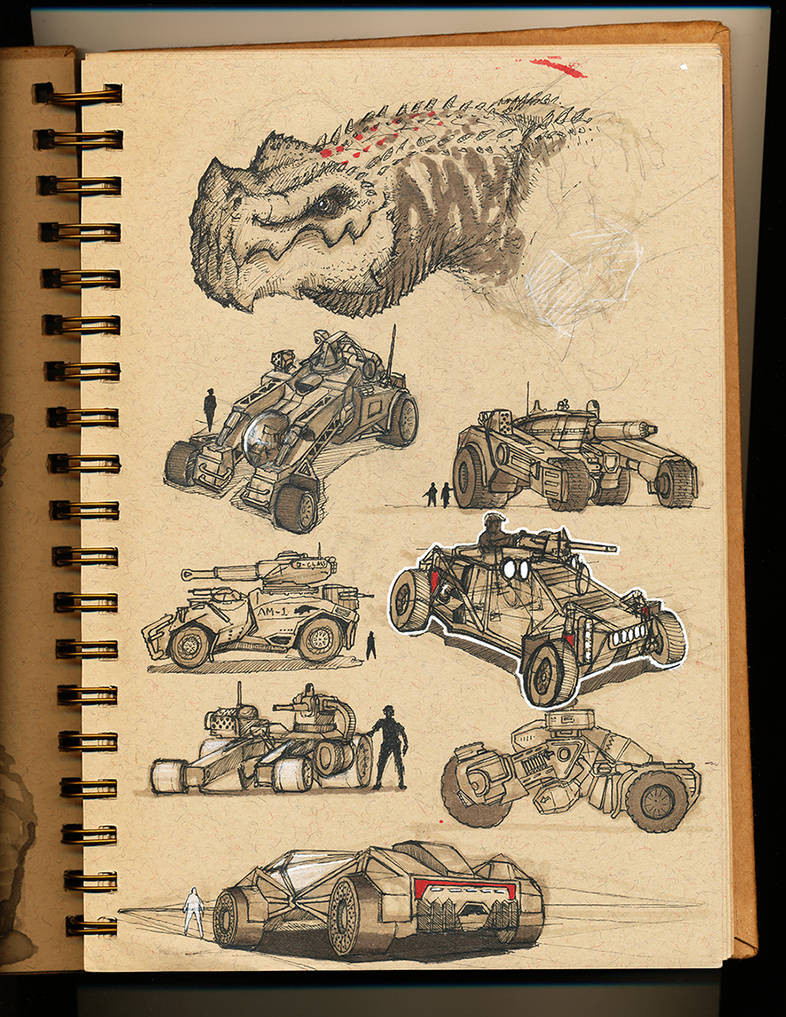 Dino Dragons and four-wheelers by KTKruse on DeviantArt