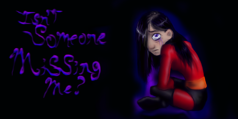 Violet Parr Sad