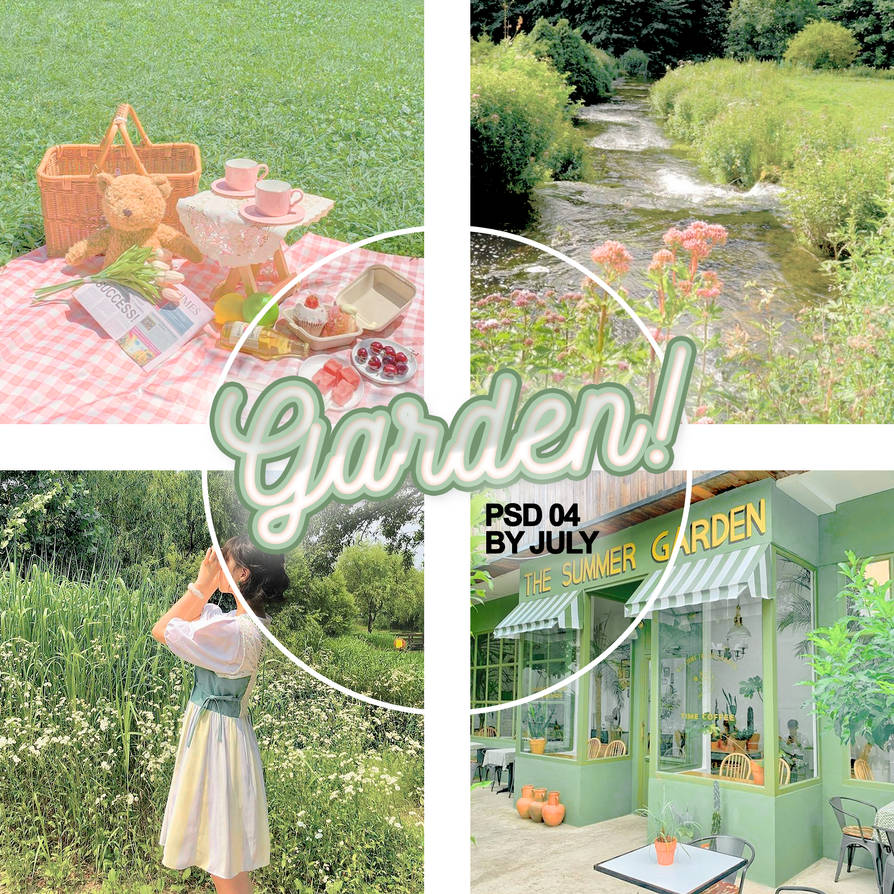 PSD COLORING 04: GARDEN__BY JULY by julyjule on DeviantArt