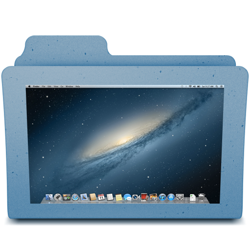 Mountain Lion Desktop Folder Icon by zlatitan on DeviantArt