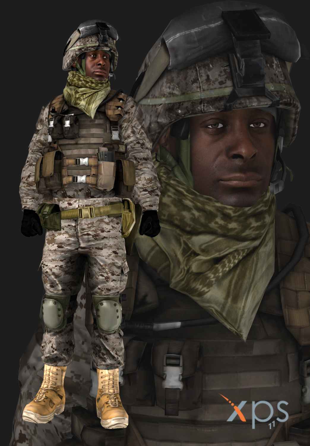 BF3 - Lt. Cole by thePWA on DeviantArt